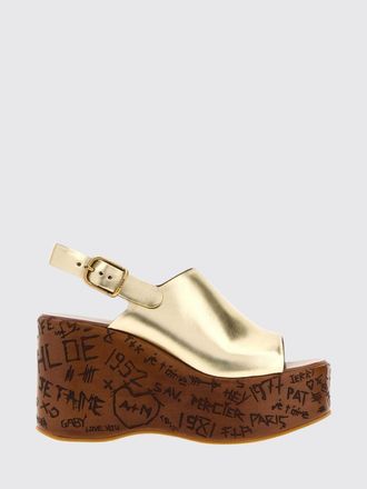 Chlo&eacute; Sandalen Mit Absatz Damen Farbe Gold