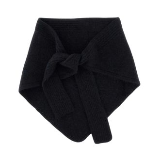 Jacquemus Femme, Accessoires, Noir, Taille: ONE Size Le Chale Gros Grain