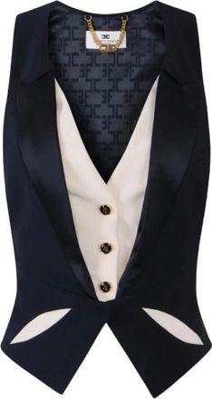 Elisabetta Franchi Femme, Vestes, Multicolore, Taille: 36 FR Elisabetta Franchi Vestes