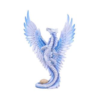 Nemesis Now Anne Stokes Age Adult Silver Dragon Figur, Wei&szlig;, One Size
