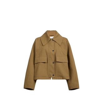 Ganni Veste droite en coton