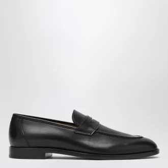 Loro Piana Sergio-Loafer in Schwarz
