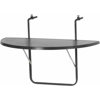 Alco Balkonh&auml;ngetisch 100x50 cm, anthrazit Gestell aus Stahl in anthrazit, Tischplatte aus top in anthrazit