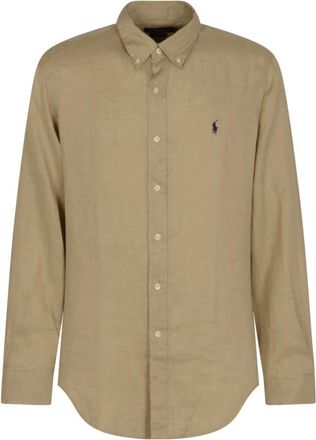 Polo Ralph Lauren Homme, Chemises, Beige, Taille: M Casual Chemises