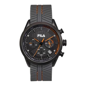 Fila Fila Uhr Herren Armbanduhr Chronograph Silikon Armband Filastyle 38-176 - - Accessories - Herren - Grau - ONE SIZE