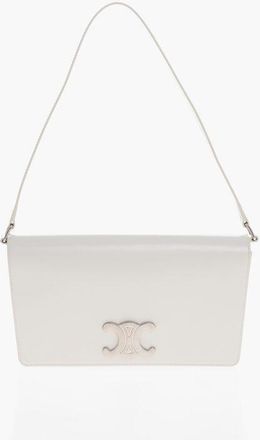 Celine Leather TRIOMPHE Clutch with Removable Shoulder Strap Gr&ouml;&szlig;e Unica