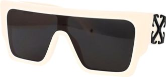 Off-white unisex, Accessoires, Blanc, Taille: ONE Size Lunettes de Soleil Marion Élégantes pour lÉté