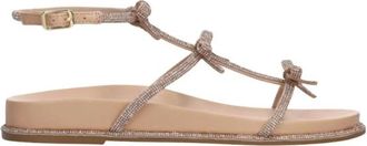 Bibi Lou Femme, Chaussures, Beige, Taille: 39 EU Sandales Beige avec Boucle en Strass