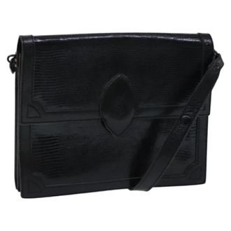 Saint Laurent Pre-owned Leder Schultertasche - - Pre-owned - Damen - Schwarzk - ONE SIZE