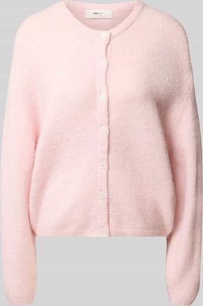 Gina Tricot Oversized Strickjacke mit Knopfleiste