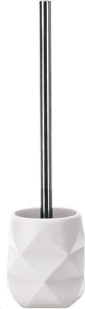 Kleine Wolke WC-B&uuml;rsten-Halter Crackle Wei&szlig;