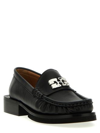 Ganni Butterfly Loafer - Black