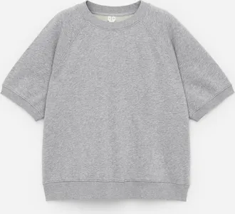 Arket Sweatshirt Aus French Terry -Grau