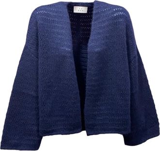 Lu Ren LU Ren, Femme, Pulls, Bleu, Taille: 42 FR Knit Vest Tsuge