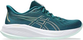 Asics Damen Gel-Cumulus 26 Sneaker, Rich Teal Pale Mint, 37 EU