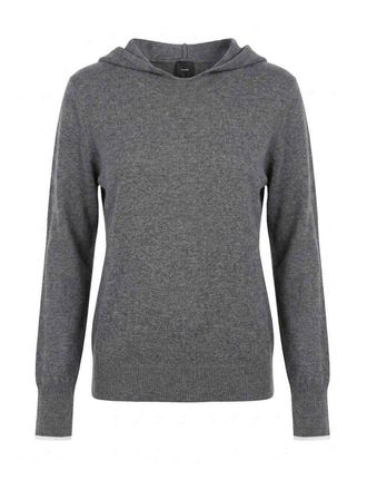 Pinko Rundhalspullover - Grau