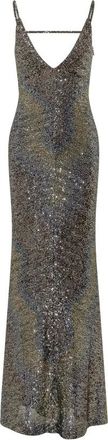 Missoni Femme, Robes, Brun, Taille: 36 FR Robe Longue Caperdoni