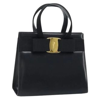 Ferragamo Sac &agrave; main Pre-owned - Femme - Pre-owned - Noir - Taille: ONE Size