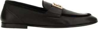 Dolce & Gabbana Loafer - Loafer With Logo - Gr. 40 (EU) - in Schwarz - für Damen