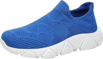Generic Chaussures bateau &agrave; enfiler pour homme avec semelles &eacute;paisses, chaussures de sport basses antid&eacute;rapantes, l&eacute;g&egrave;res, respirantes, d&eacute;contract&eacute;es, confort