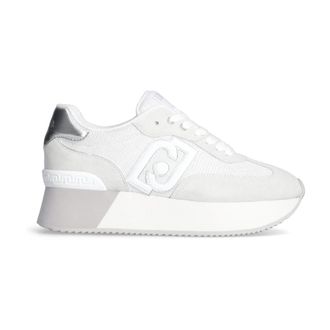 Liu Jo Leather Suede Mesh Sneakers - - Shoes - Damen - Wei&szlig; - 39 EU