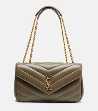 Saint Laurent Sac port&eacute; &eacute;paule Loulou Medium en cuir