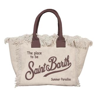 MC2 Saint Barth unisex, Sacs, Beige, Taille: ONE Size Vanity Canvas Bag