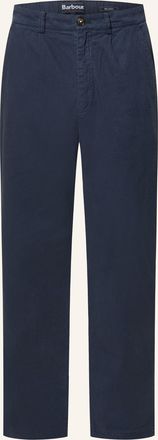Barbour Hose Cotton Regular Fit blau
