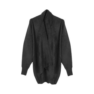 Mes Demoiselles... Flutter Cardigan - - Knitwear - Damen - Schwarzk - M