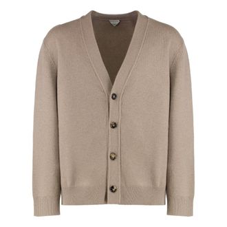 Bottega Veneta Cardigan aus Kaschmir - - Knitwear - Herren - Beige - M