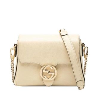 Gucci Sac Bandouli&egrave;re Vintage Pre-owned - Femme - Pre-owned - Blanc - Taille: ONE Size