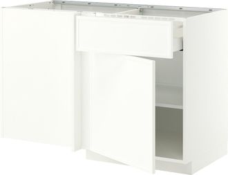 IKEA METOD / MAXIMERA Eckunterschrank mit Schublade+Boden
