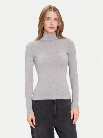 Guess Rollkragenpullover W4BP14 KCGM2 Dunkelgrau Slim Fit