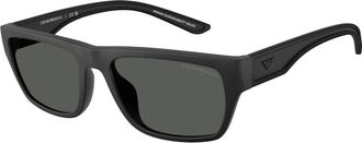 Emporio Armani Homme, Accessoires, Noir, Taille: 57 MM Ea4267U Lunettes de soleil