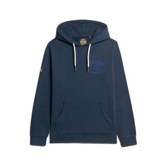 Superdry Homme, Sweatshirts et sweats &agrave; capuche, Bleu, Taille: S Sweat Workwear Machined Goods Mode Homme Tendance