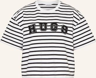 Mrs & Hugs Mrs & Hugs Cropped-Shirt schwarz