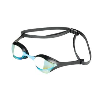 Arena Cobra Ultra Swipe Mirror Unisex Race Schwimmbrille für Erwachsene, Taucherbrille mit Gebogenen Spiegelgläsern, Anti-Beschlag, UV-Schutz, 5 Austauschba