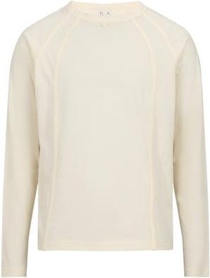 RANRA T-shirt droit en coton et laine