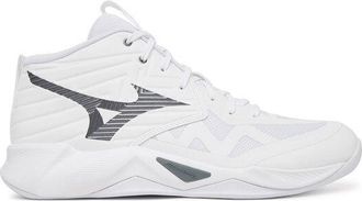 Mizuno Hallenschuhe Wave Momentum Pro Mid V1GA2545 Wei&szlig;