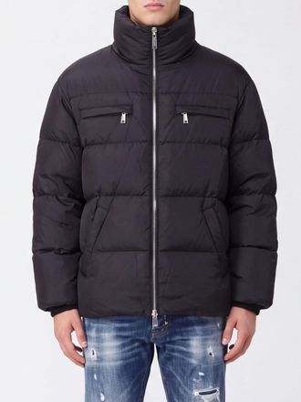 Dsquared2 Doudoune en nylon matelass&eacute; et rembourr&eacute; avec col montant