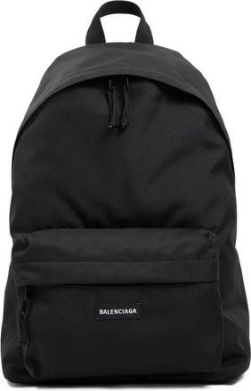 Balenciaga Rucksäcke - Black Recycled Nylon Backpack With Functional Desi - Gr. unisize - in Schwarz - für Damen