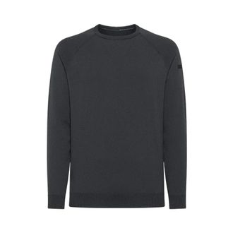 Roberto Ricci Design Regular Fit Technischer Baumwollpullover - - Knitwear - Herren - Grau - 3XL