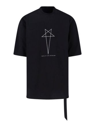 Rick Owens T-Shirt Pentagram Tommy