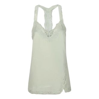 Pinko Pinko, Femme, Tops, Vert, Taille: 38 FR Tomino Top