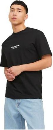 Jack & Jones Jorvesterbro Tee S Crew Neck Noos Homme Polo, Noir, S
