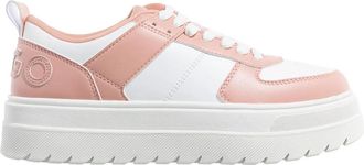 HUGO BOSS Hugo Low-Top Sneaker - Lyssa Tenn pubsk - Gr. 40 (EU) - in Gold - f&uuml;r Damen
