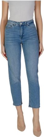 Ichi Ichi, Femme, Jeans, Bleu, Taille: W34 Collection de Mom Jeans pour femmes
