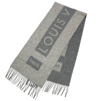 Louis Vuitton unisex, Pre-owned, Gris, Taille: ONE Size Pre-owned Cashmere Scarf