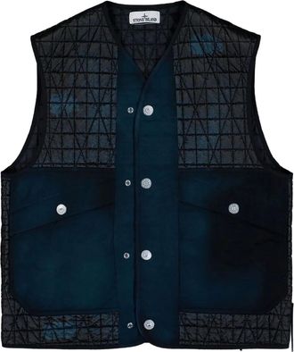 Stone Island gilet Reps-TC - Noir