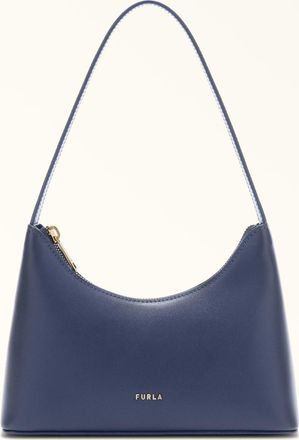 Furla Diamante Schultertasche Mini Blu Reale Sidney-kalbsleder Damen